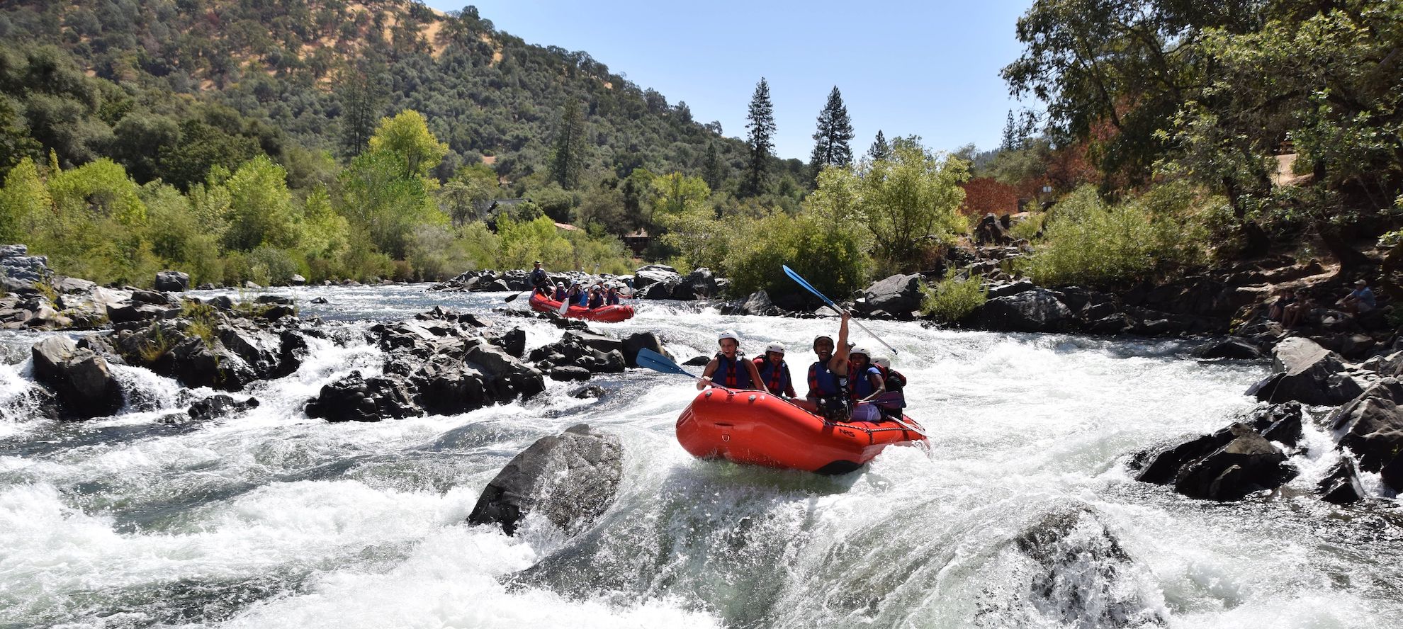 The One and Only River Rafting Resort on the American River in Coloma!